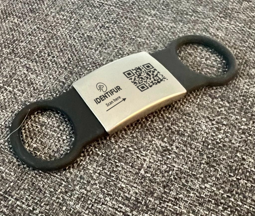 IdentiFur QR Band - Identifur Pet QR ID Bands